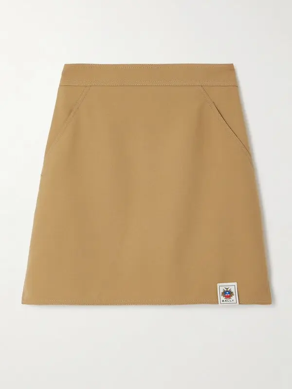 Bally Wool-blend Mini Skirt