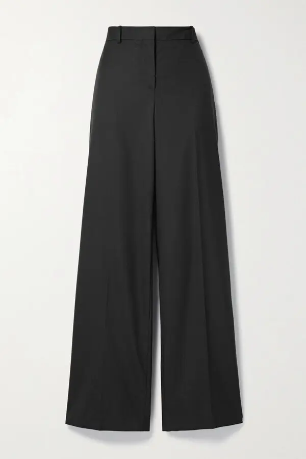 THE ROW Bufus Wool Straight-leg Pants