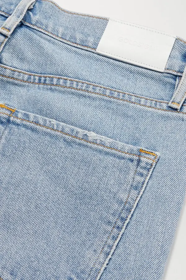 GOLDSIGN The Benefit High-rise Straight-leg Jeans