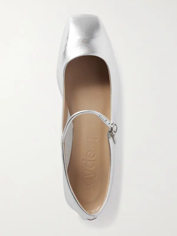 AeydĒ Uma Leather Mary Jane Flats