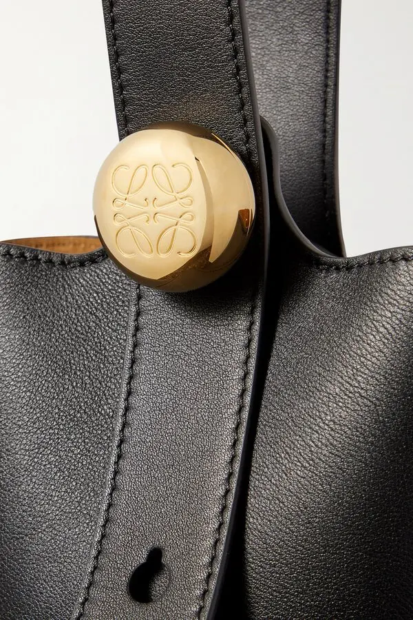Loewe Pebble Mini Tote - Black