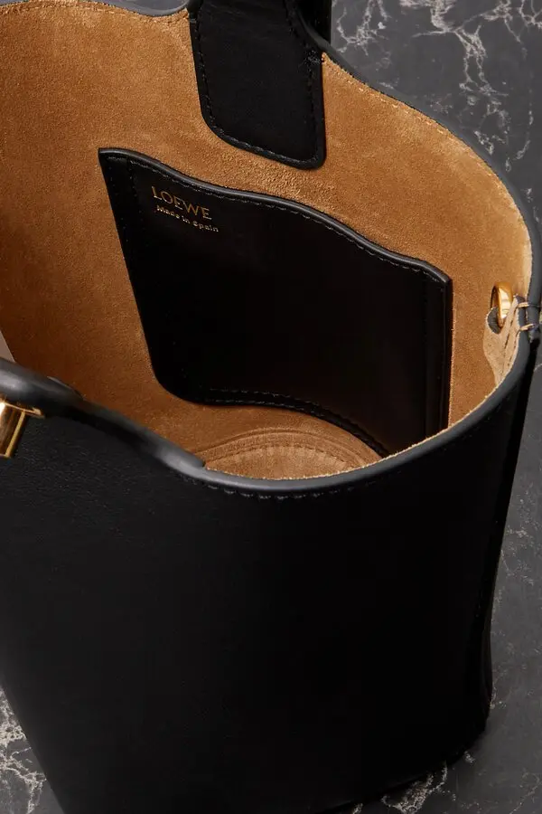 Loewe Pebble Mini Tote - Black