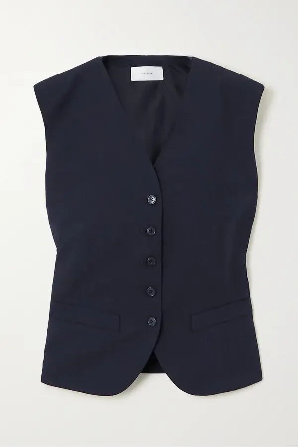 THE ROW Vega Wool Vest