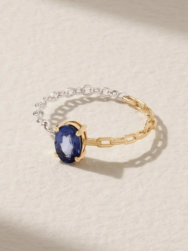 Yvonne Léon 18-karat Sapphire Ring - Gold