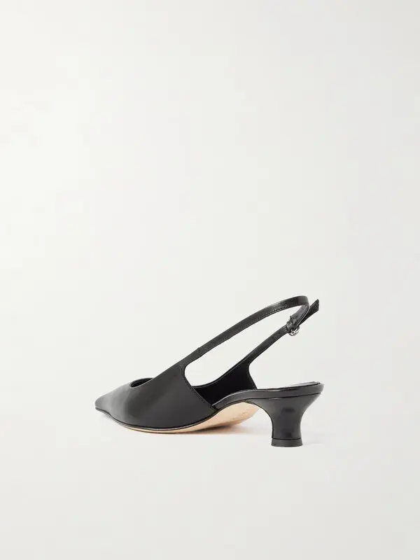 AeydĒ Catrina Leather Slingback Pumps