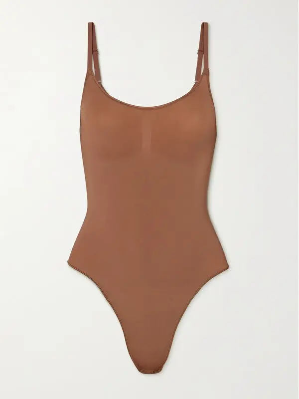 SKIMS Everyday Sculpt Bodysuit - Brown