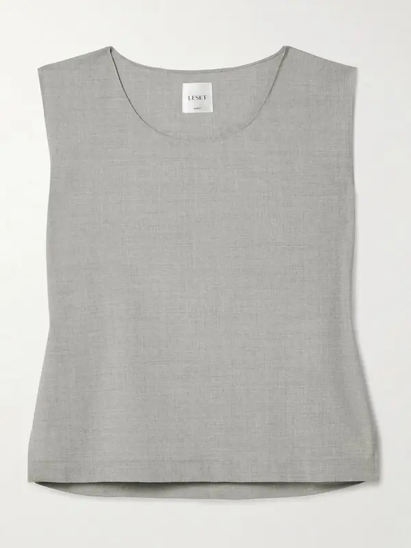 LESET Jane Wool-blend Tank