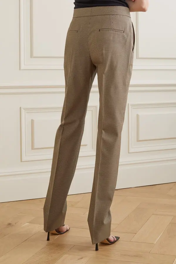 Givenchy Houndstooth Twill Tapered Trousers