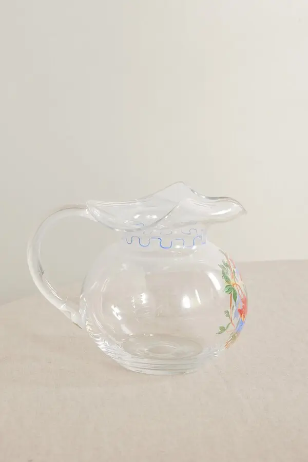 CABANA Painted Glass Carafe