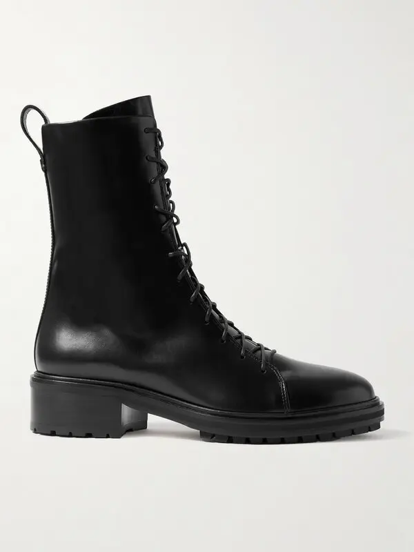 AeydĒ Isa Leather Ankle Boots