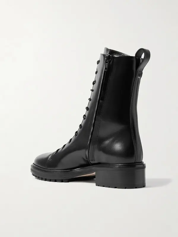 AeydĒ Isa Leather Ankle Boots