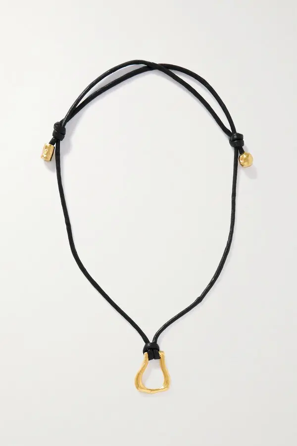 ALIGHIERI Net Sustain The Mini Link Of Wanderlust Necklace - Gold