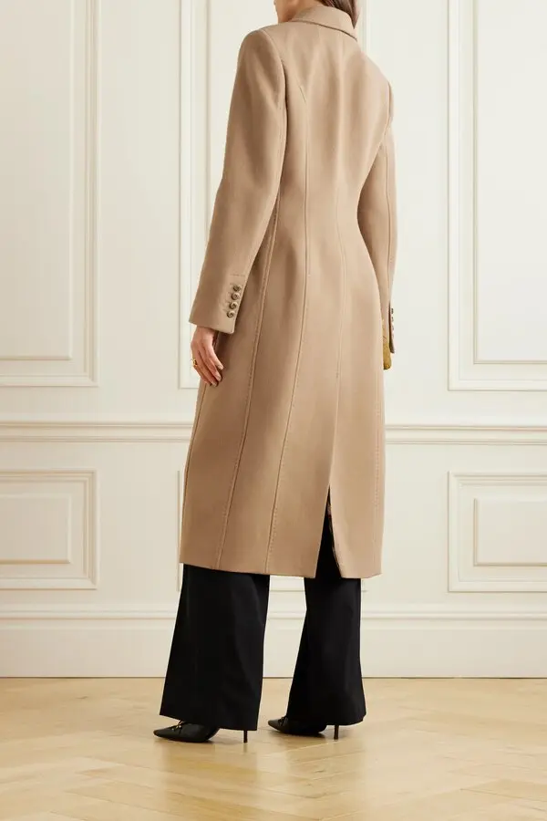 Dolce & Gabbana Double-breasted Wool-cashmere Coat