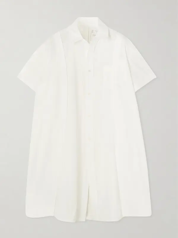 Sacai Paneled Poplin Shirt