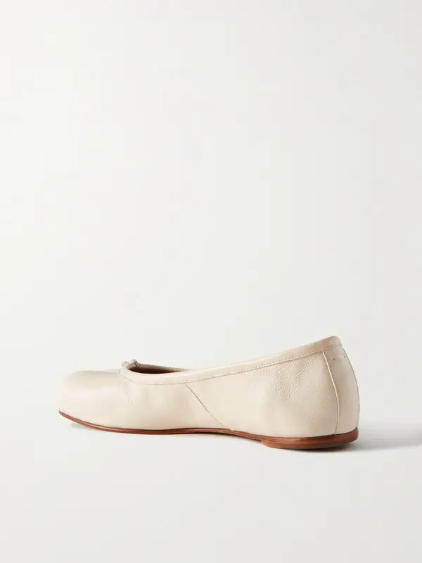 MAISON MARGIELA Tabi Split-toe Leather Ballet Flats