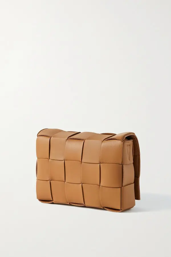 Bottega Veneta Cassette Medium Intrecciato Shoulder Bag