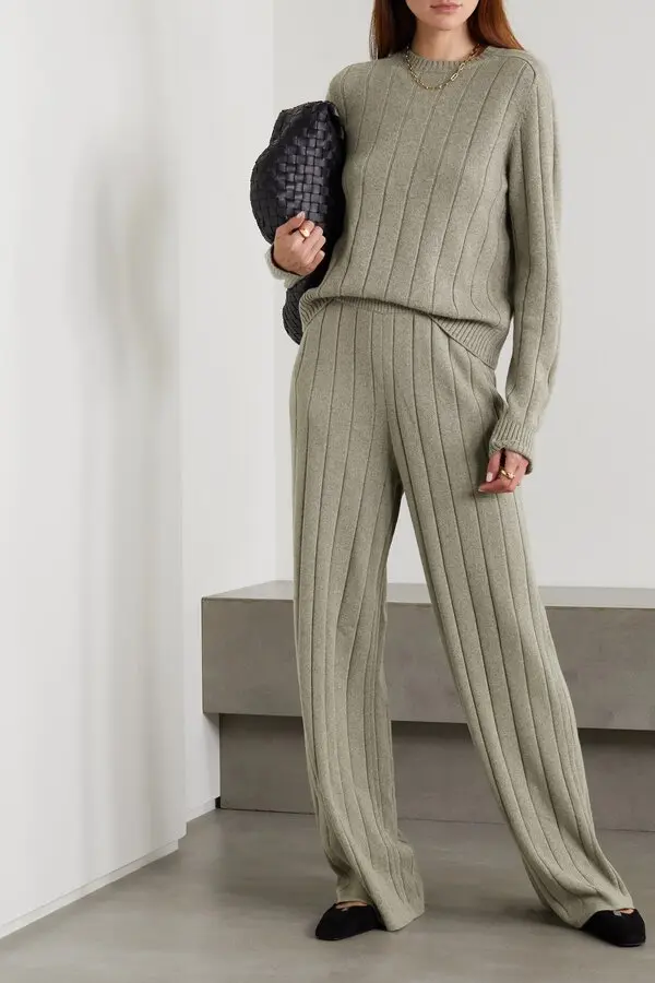 Loro Piana Ribbed Cashmere Sweater