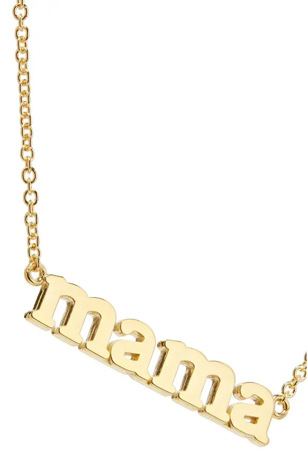 JENNIFER MEYER Mama 18-karat Necklace