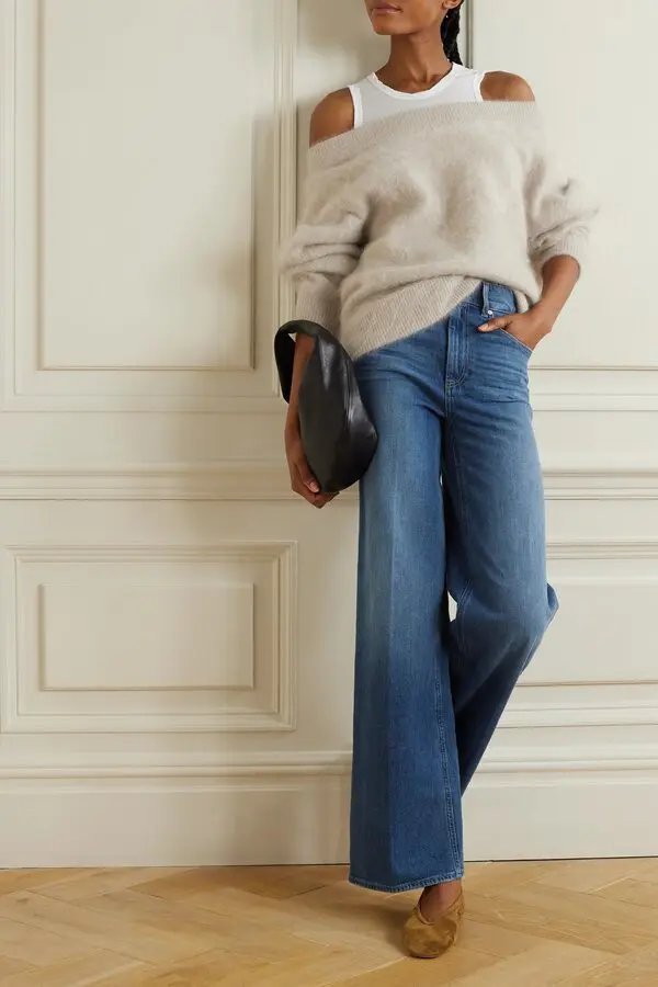 Paige Sasha High-rise Straight-leg Jeans