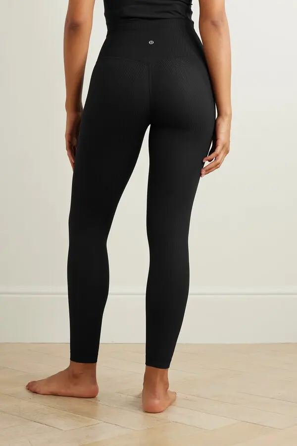 Lululemon Align™ 25" Ribbed Nulu™ High-rise Leggings - Black