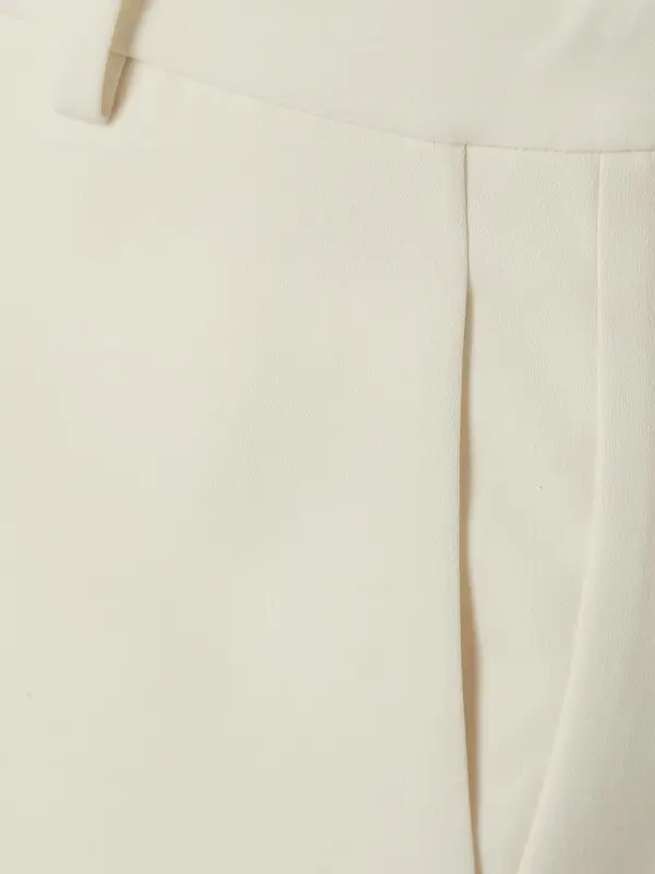 Theory Net Sustain Crepe Straight-leg Trousers