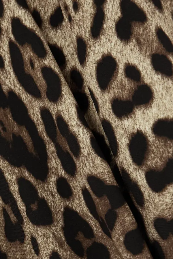 Dolce & Gabbana Leopard-print Mini Dress