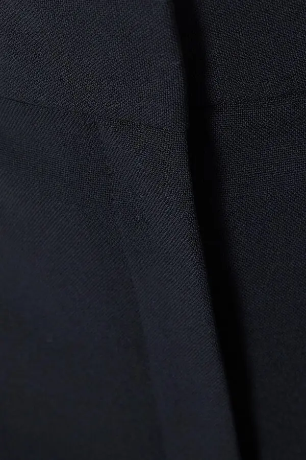 THE ROW Delton Pleated Straight-leg Wool Pants
