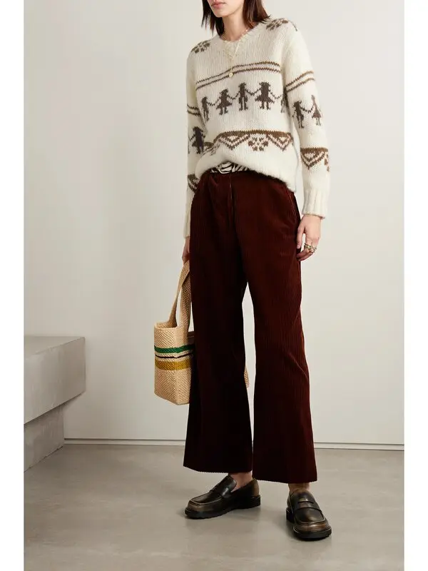 BODE Talo Alpaca-blend Jacquard Sweater