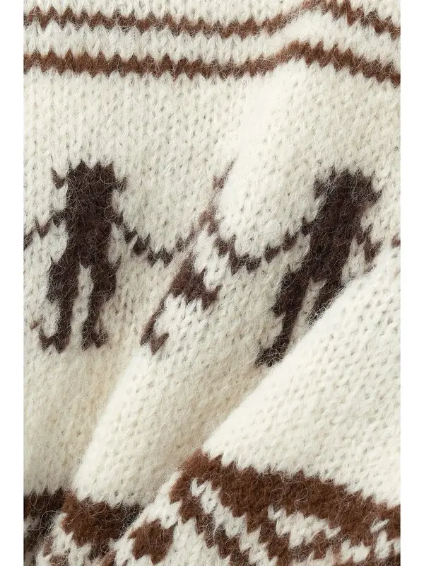 BODE Talo Alpaca-blend Jacquard Sweater