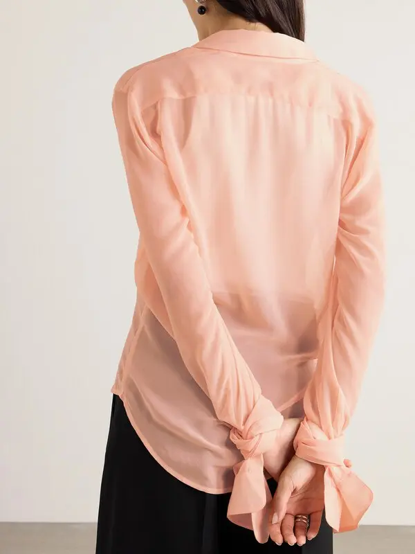 Coperni Chiffon Blouse