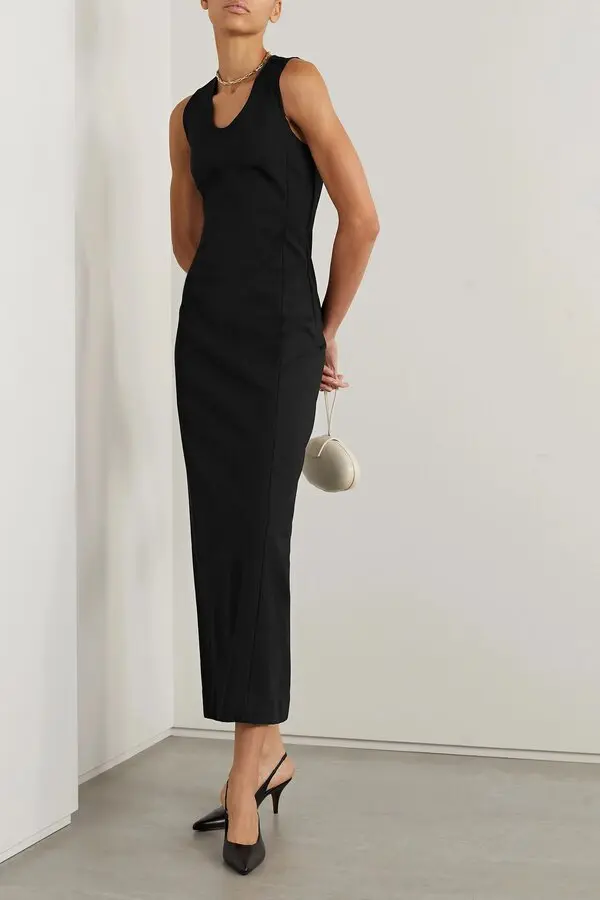 THE ROW Opal Stretch-jersey Midi Dress