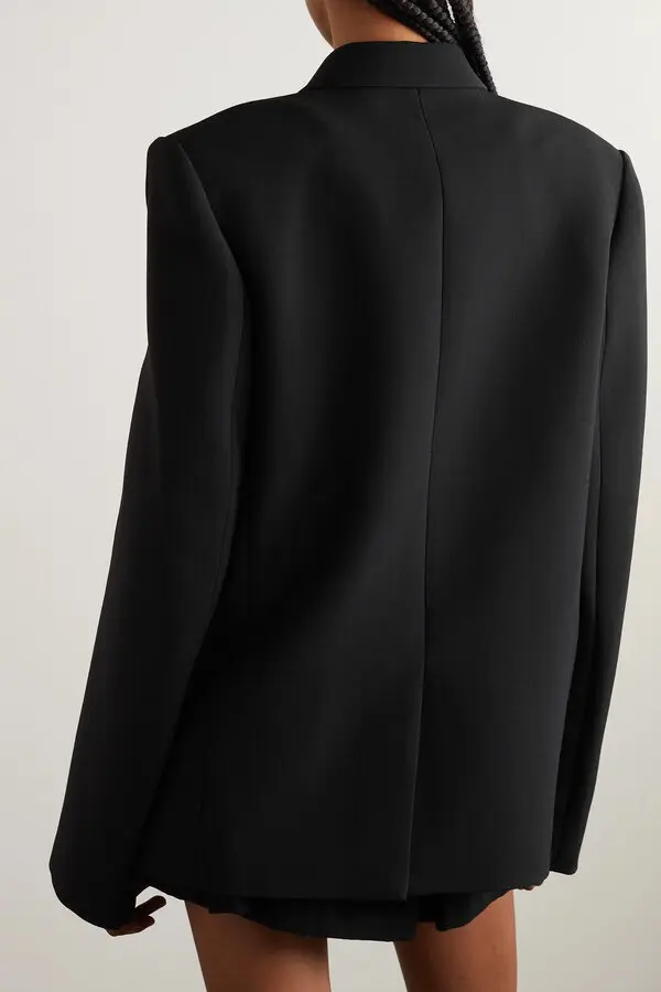 Wardrobe.NYC Hailey Bieber Double-breasted Wool Blazer