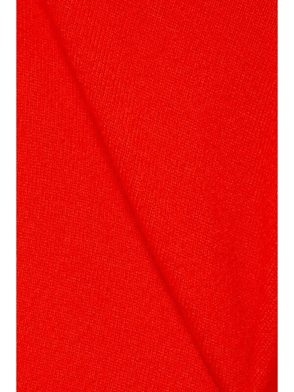 THE ROW Callan Gathered Cashmere Turtleneck Sweater