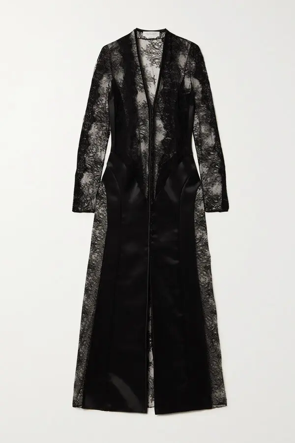 Gabriela Hearst Yernard Paneled Maxi Dress - Black