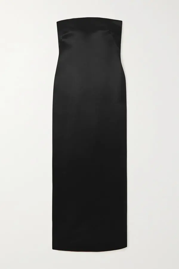 THE ROW Reeta Strapless Maxi Dress