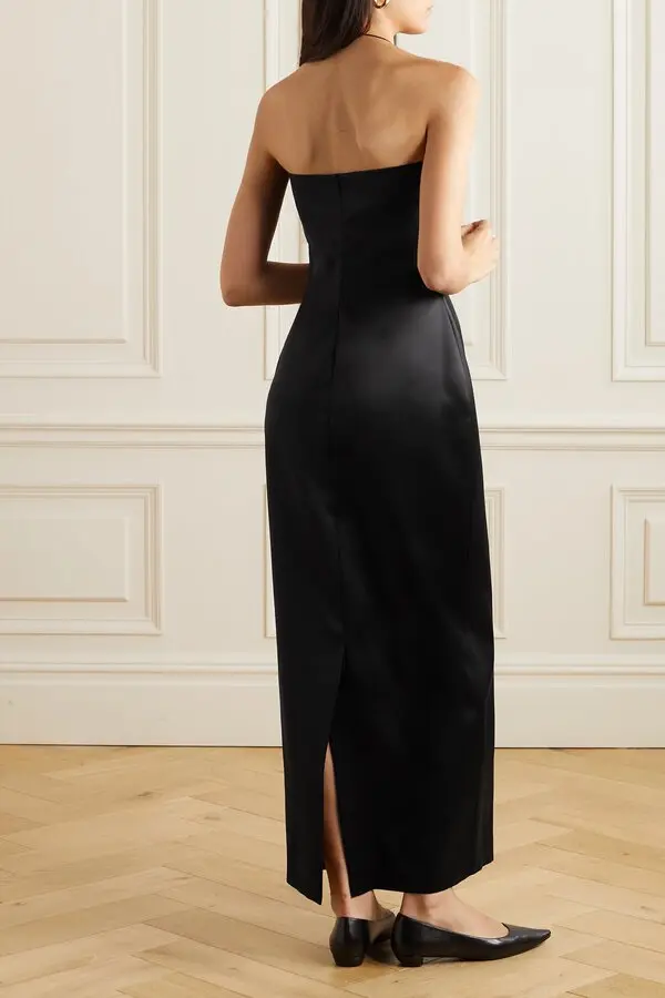 THE ROW Reeta Strapless Maxi Dress