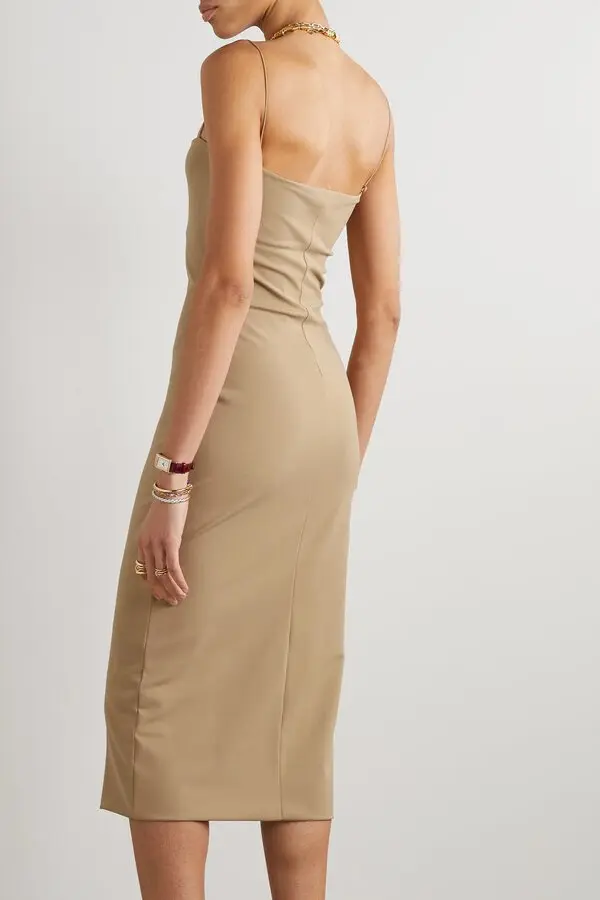 THE ROW Haku Stretch-jersey Midi Dress