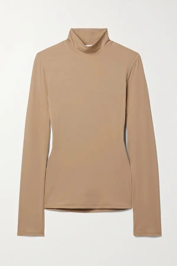 THE ROW Rudd Stretch-jersey Top