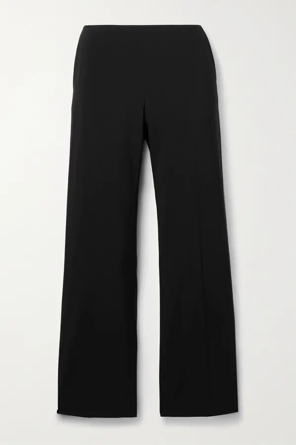THE ROW Flame Cady Straight-leg Trousers