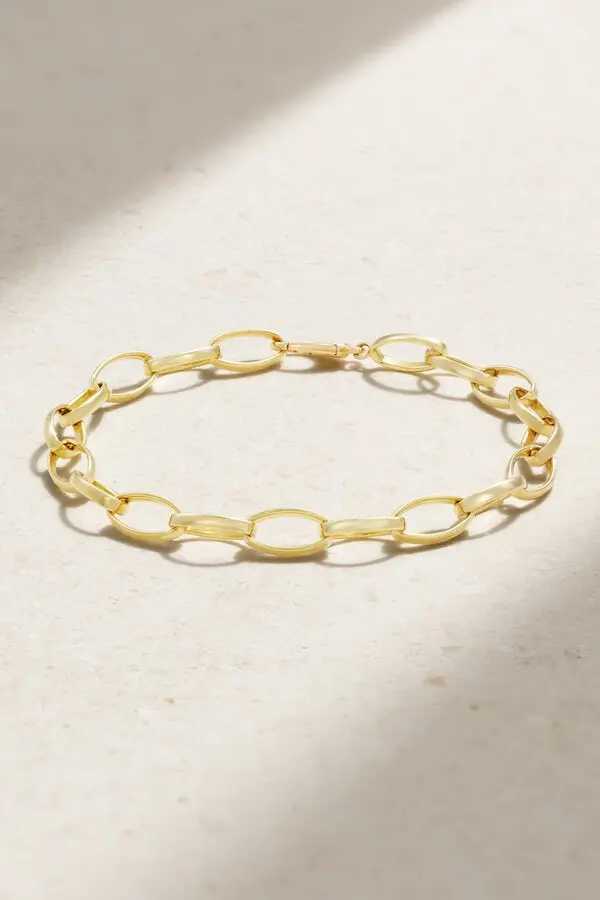 JENNIFER MEYER Medium Edith 18-karat Link Bracelet - Gold