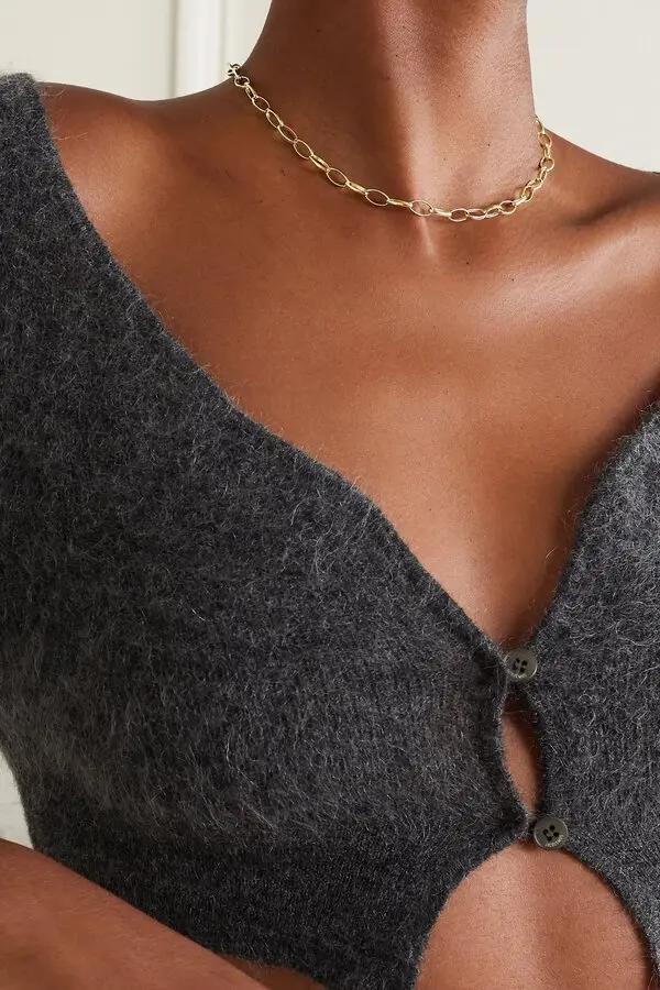 JENNIFER MEYER Medium Edith 18-karat Chain Necklace
