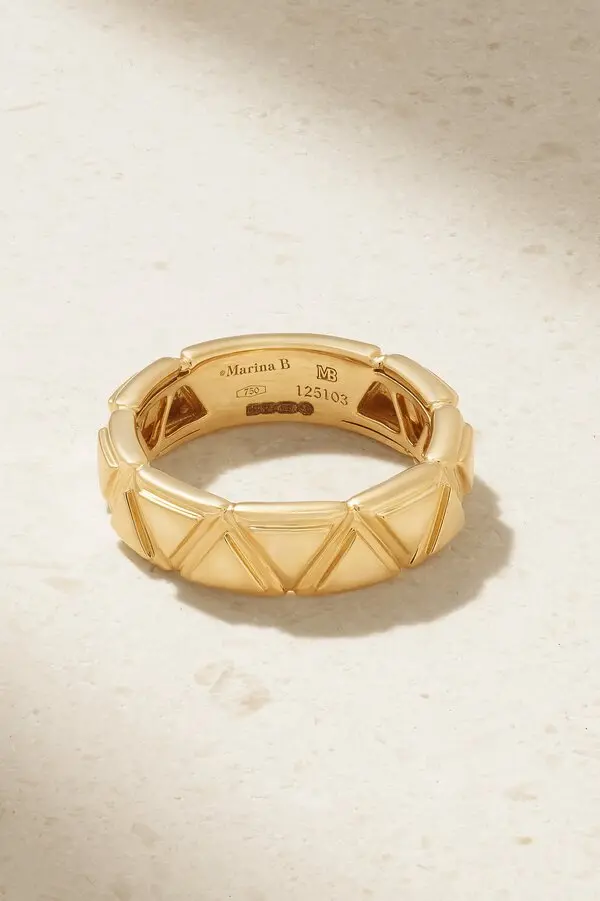 Marina B Triangolini 18-karat Ring - Gold