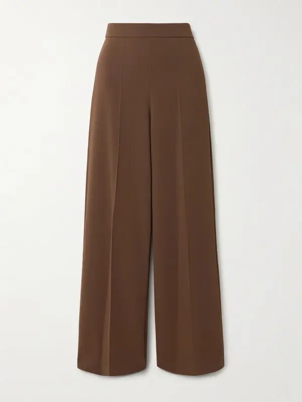JOSEPH Alane Pleated Wide-leg Pants