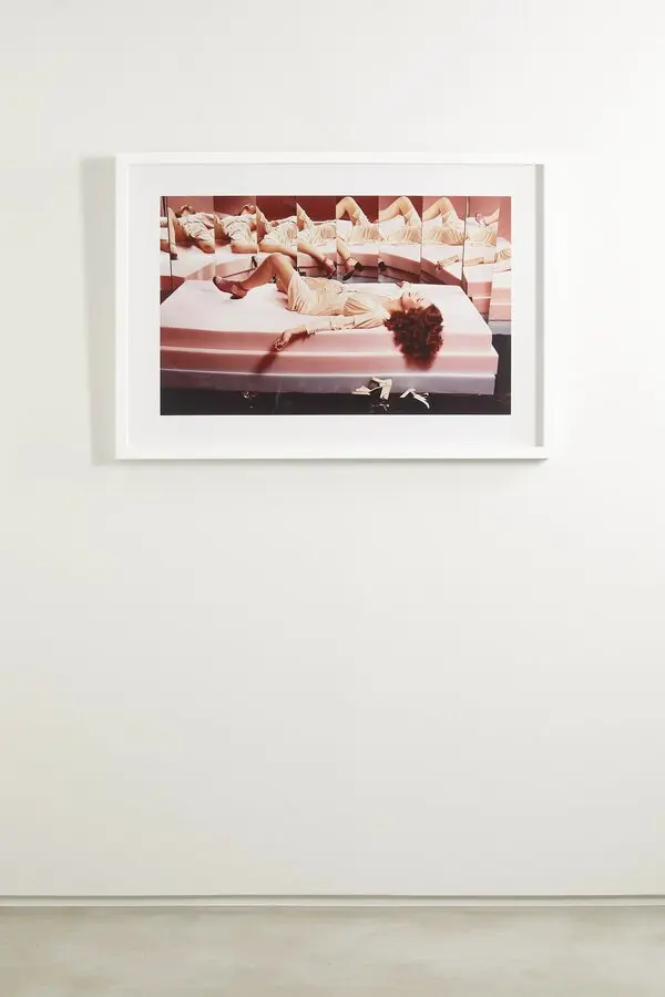 AP8.art Guy Bourdin Framed Print, 43" X 29 - Pink