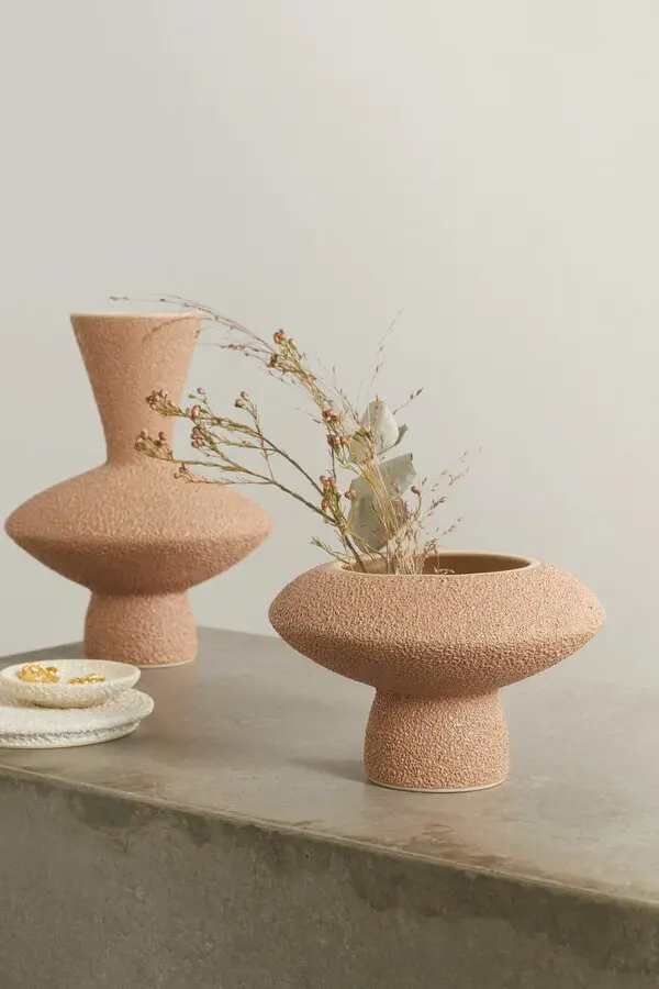 MARLOE MARLOE Net Sustain Lully Glazed Ceramic Vase