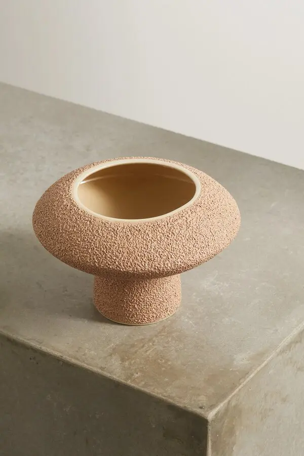 MARLOE MARLOE Net Sustain Lully Glazed Ceramic Vase