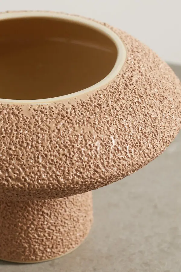 MARLOE MARLOE Net Sustain Lully Glazed Ceramic Vase