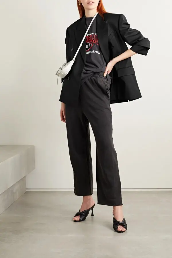 Balenciaga Double-breasted Wool-twill Blazer