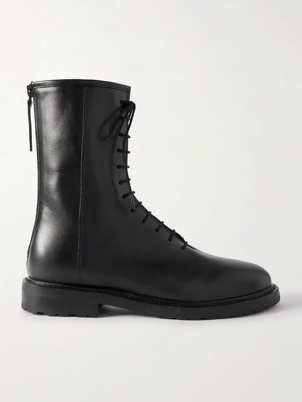 Legres 08 Leather Ankle Boots - Black
