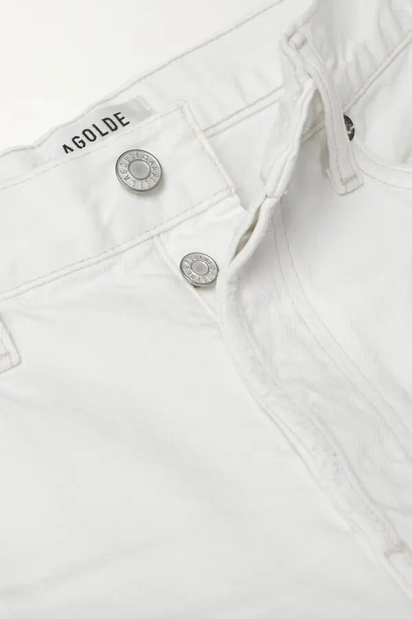 AGOLDE Parker Long Denim Shorts
